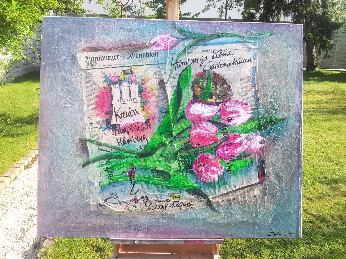 Isabel Becker » Blumen im Abendblatt Isabel Becker » Blumen im Abendblatt